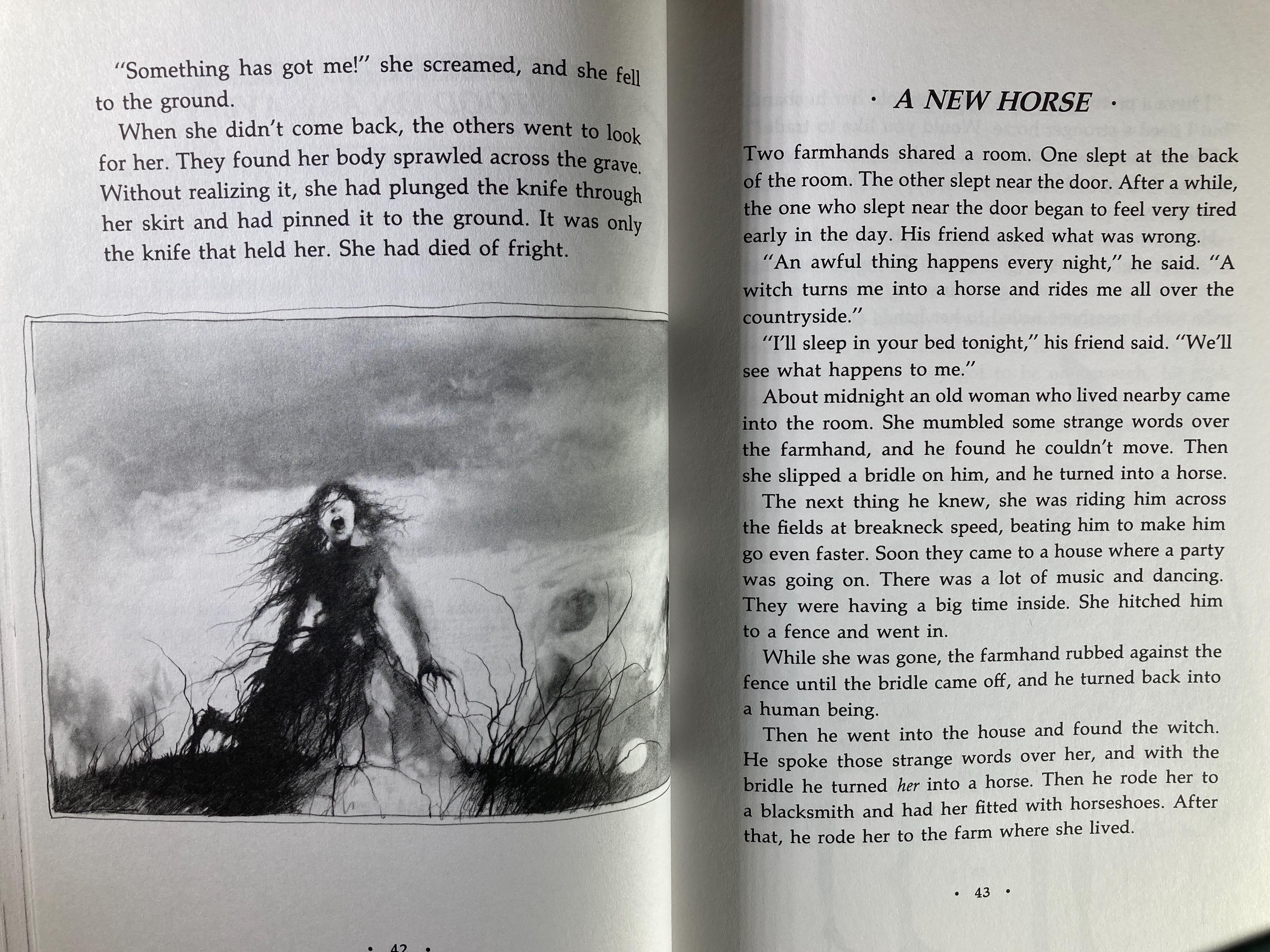 Scary Stories Treasury: Alvin Schwartz, Stephen Gammell Illustrations ...
