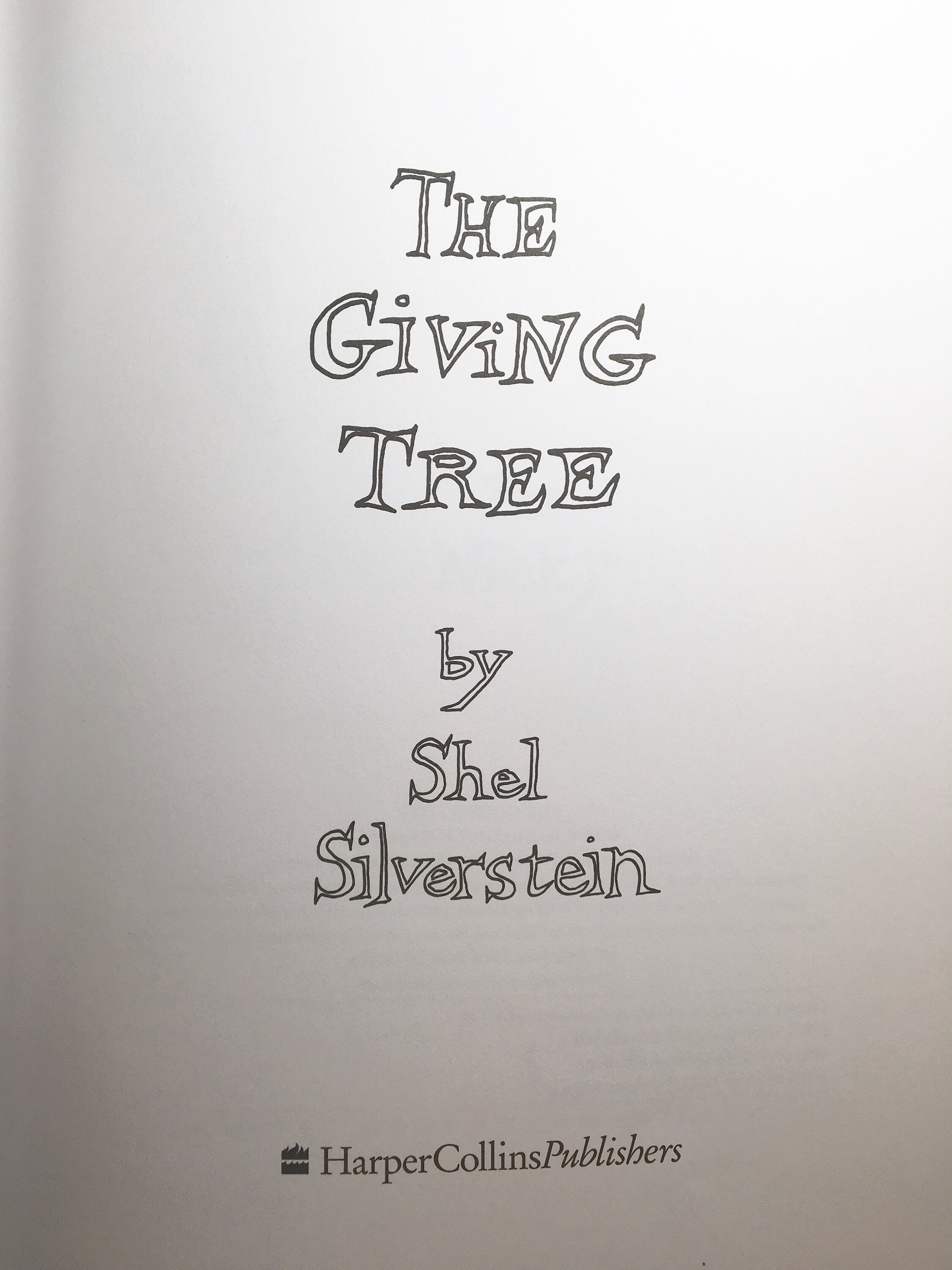 1992 The Giving Tree Shel Silverstein Classic | Etsy