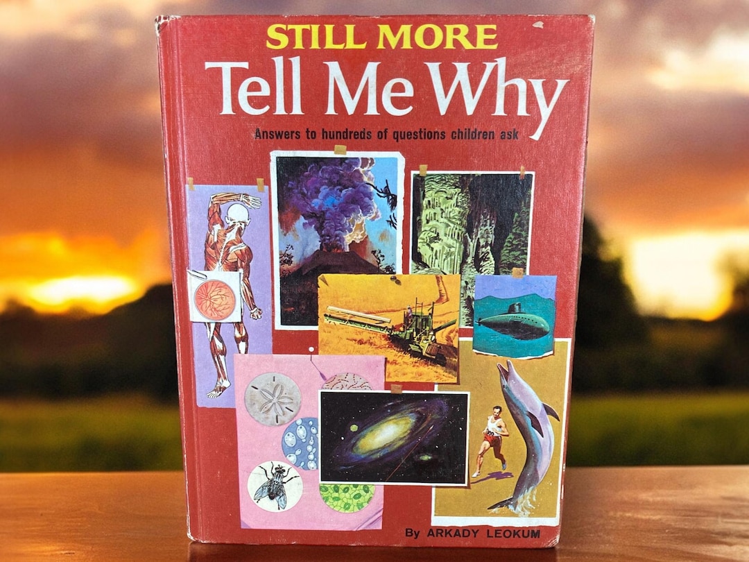 Vintage 1973 Tell Me Why Children's Educational Hardcover Book - Etsy