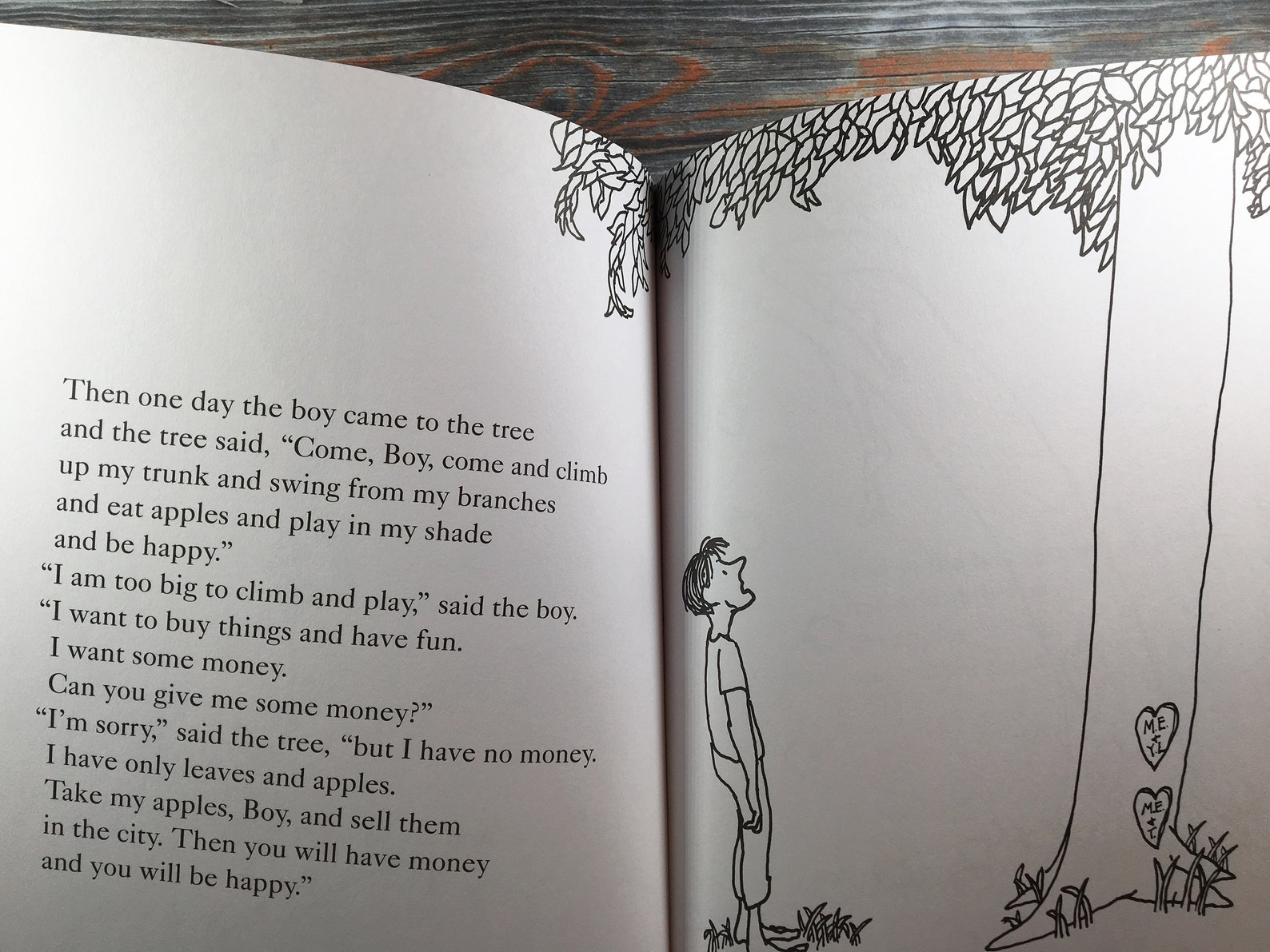 1992 the Giving Tree: Shel Silverstein Hardcover Vintage Children's ...