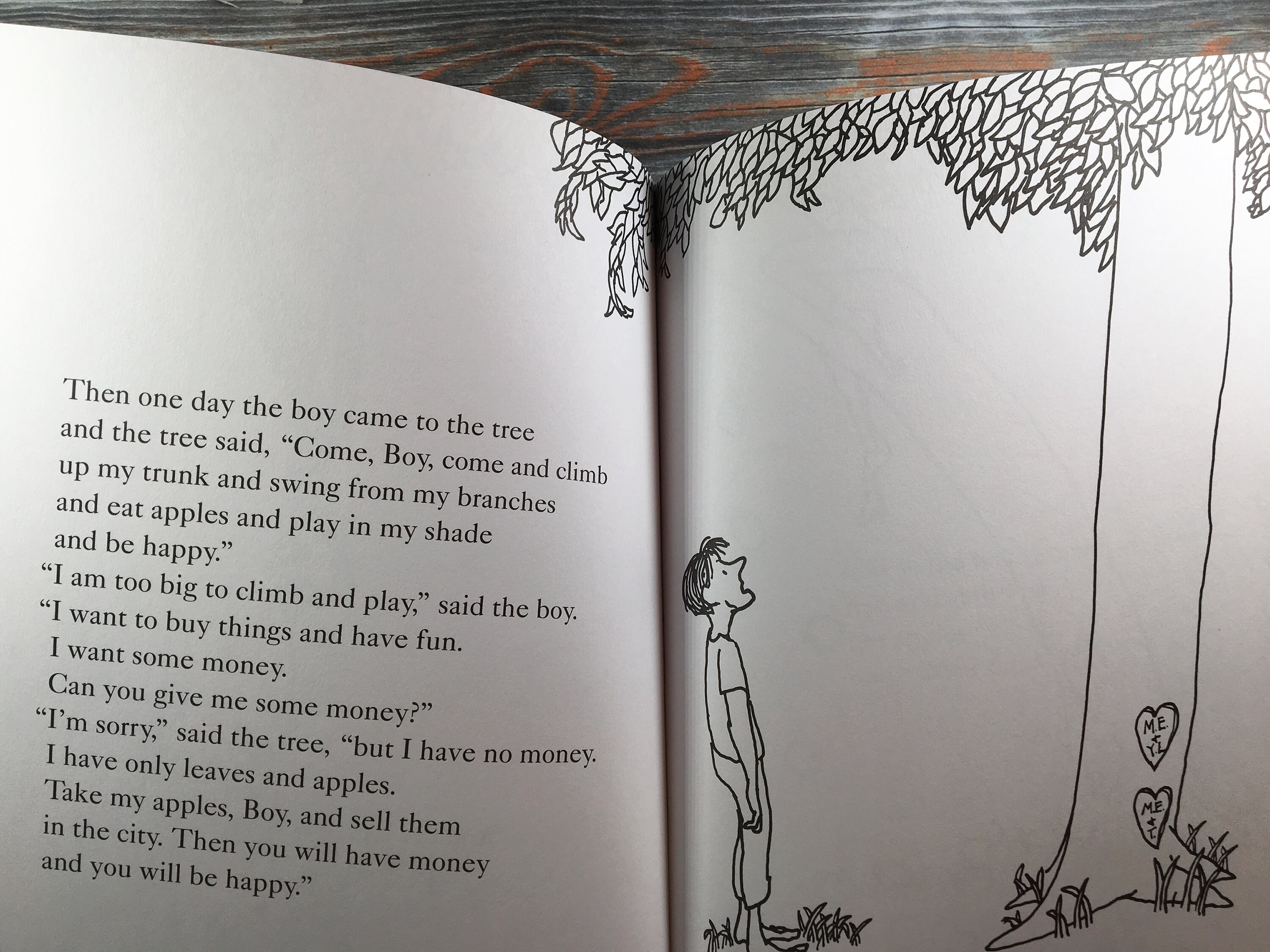 1992 the Giving Tree: Shel Silverstein Hardcover Vintage Children's ...