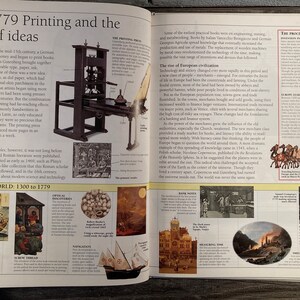 1994 "smithsonian Visual Timeline of Inventions" Illustrations First ...