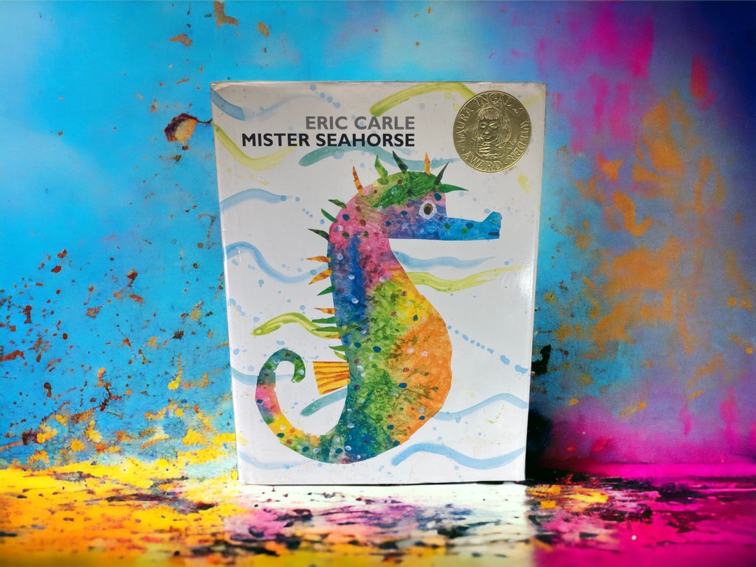 Mister Seahorse, Eric Carle, Classic Children's Book, Hardcover - Etsy