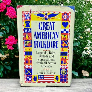 1986 "great American Folklore" Kemp Battle Vintage Book Illustrated ...
