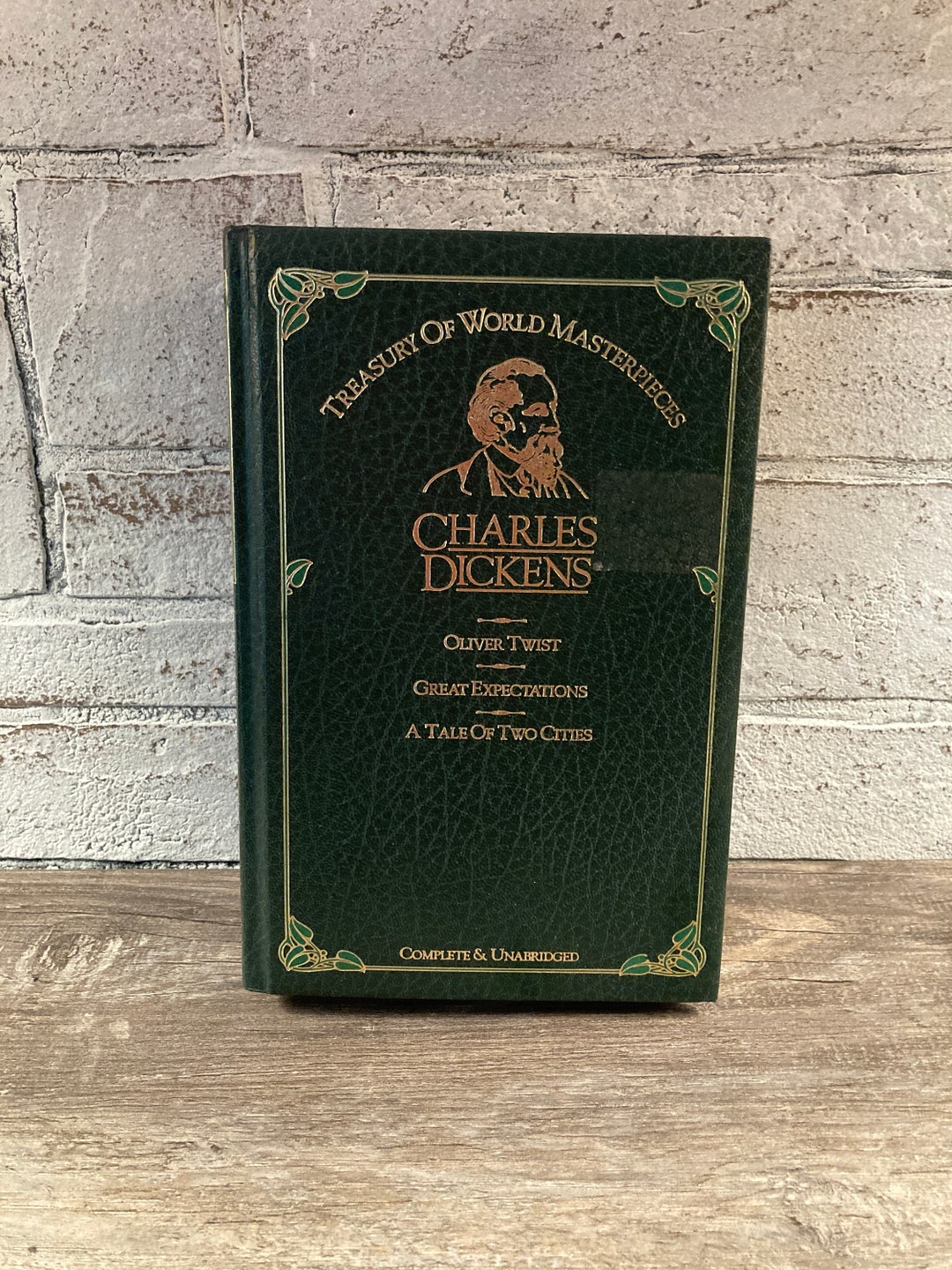 1981 "charles DICKENS " 3 Complete Unabridged Novels Vintage Hardcover ...