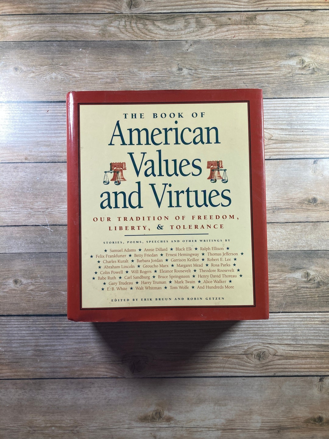 1996 the Book of American Values and Virtues Our Tradition of Freedom ...