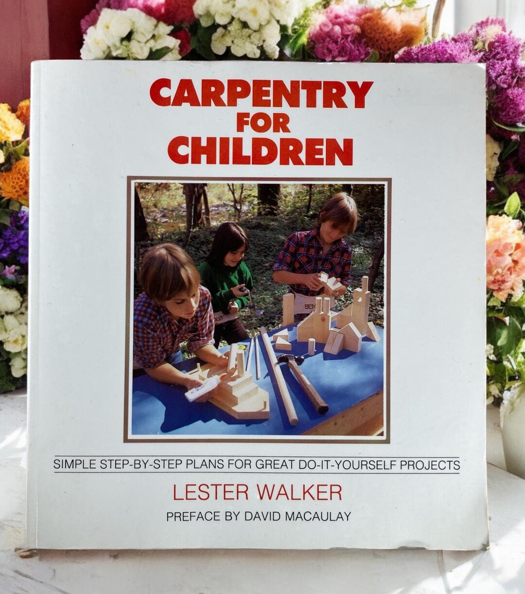 1985 "carpentry for Children " Lester Walker ~step-by-step Plans for ...