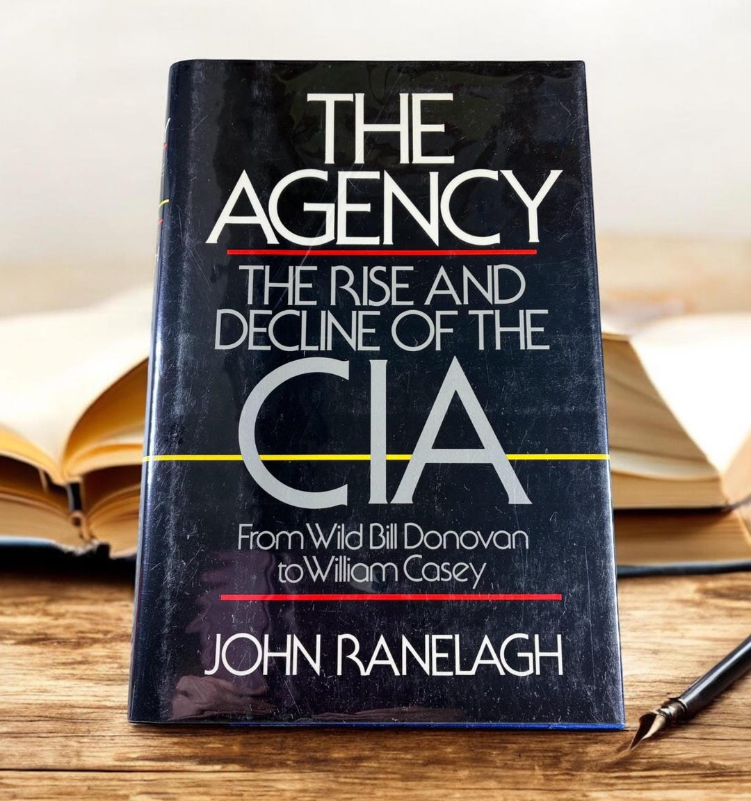 1986 "the Agency" CIA History Book by John Ranelagh - Etsy