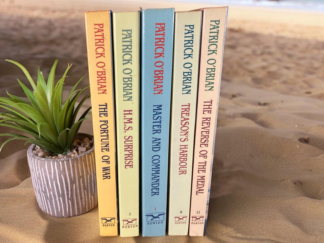 Vintage Patrick O'brian Paperback Book Set: Aubrey/maturin Series - Etsy