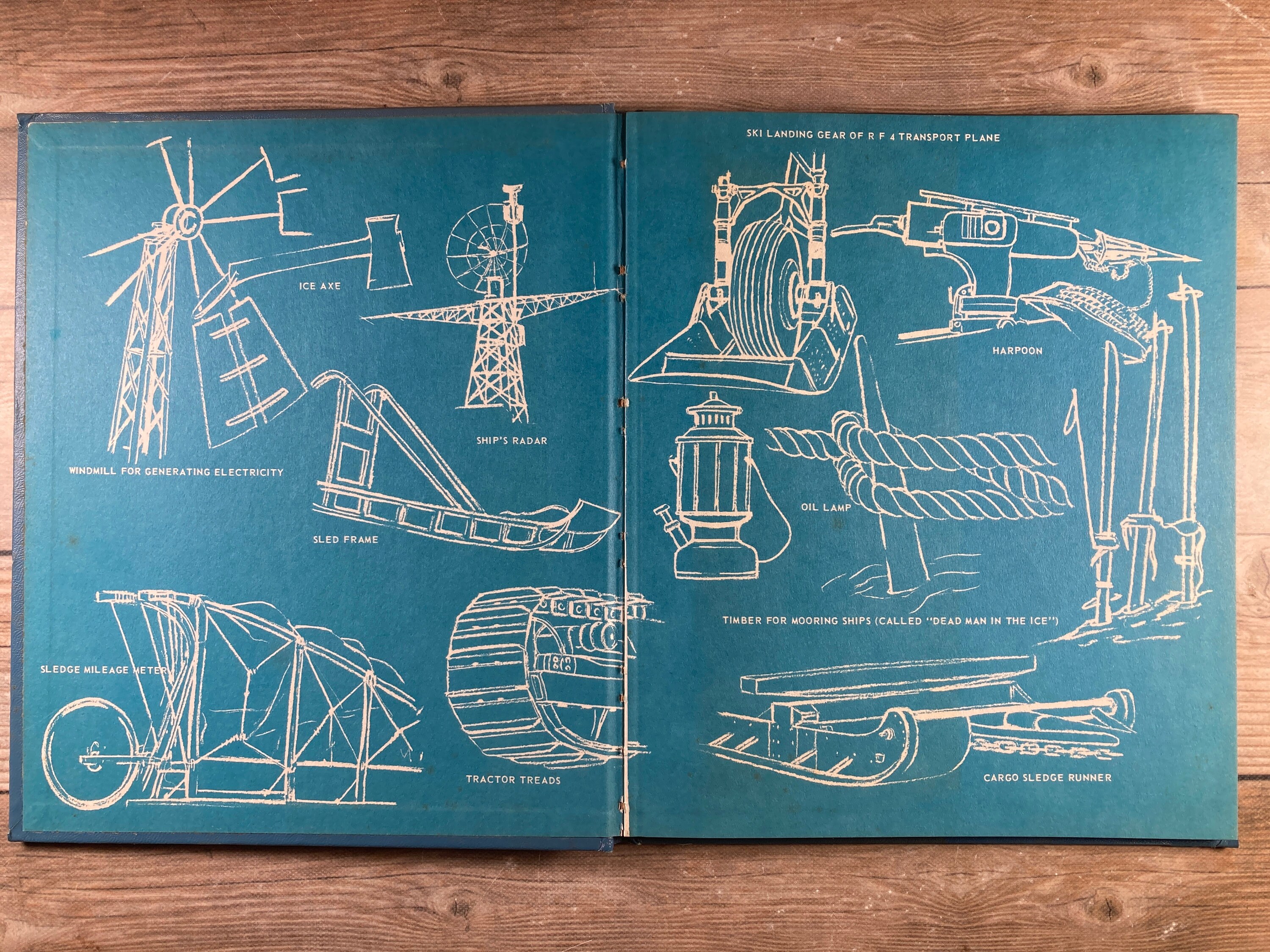 1956 the First Book of the Antarctic Capt. JB - Etsy