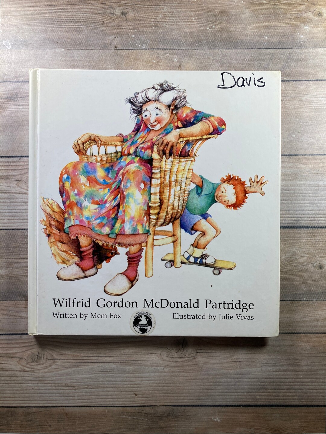 1985 "wilfred Gordon Mcdonald Partridge" Mem Fox Illustrated Julie ...