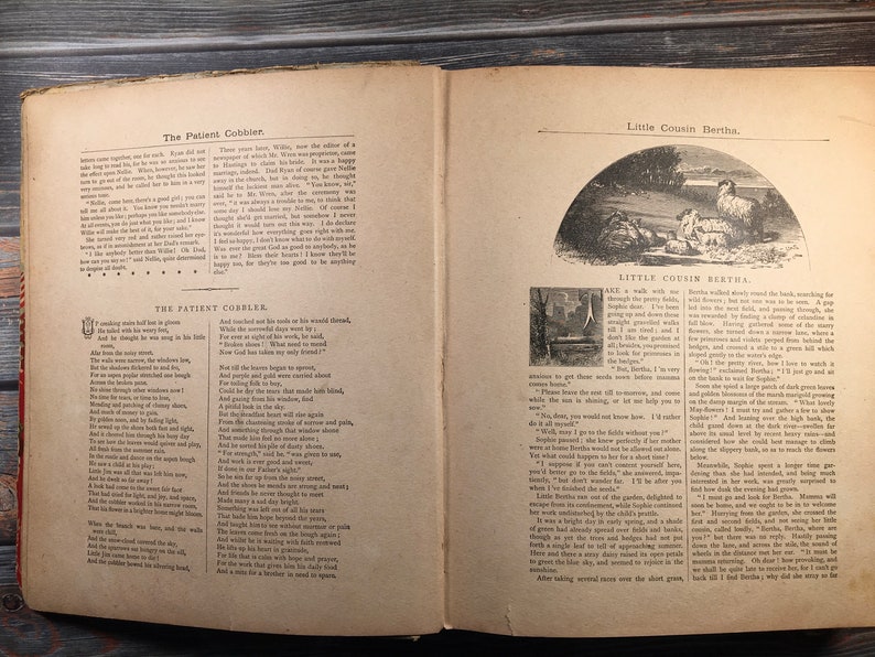 1900 Colossal Story Book Mcloughlin Brothers Classic | Etsy