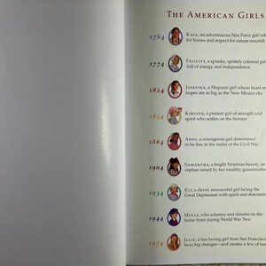 2000 American Girl Historical Character Books kit% set of 4 Softcover ...