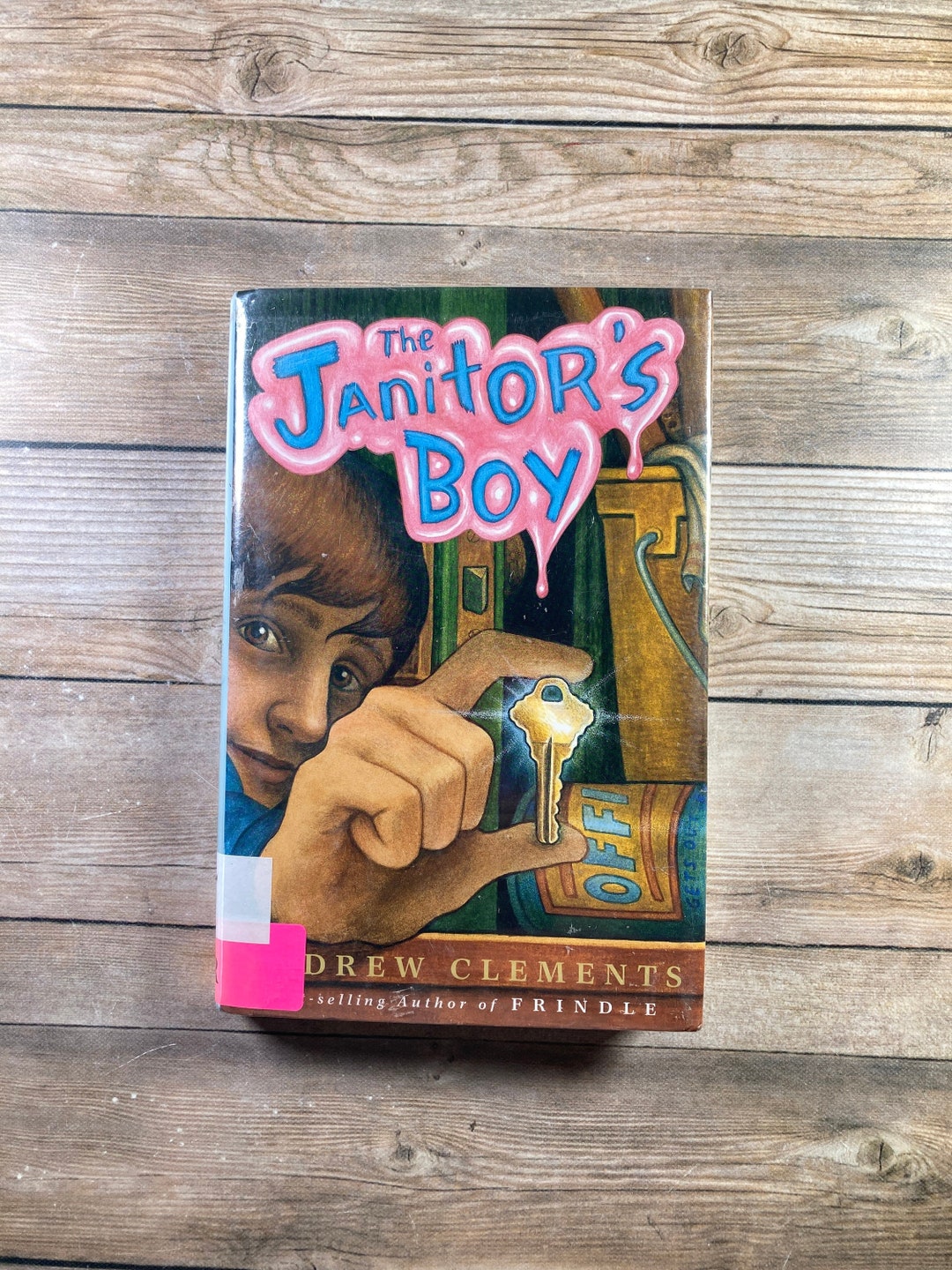 2000 THE JANITOR'S BOY Andrew Clements Hardbound Dust Jacket Young ...