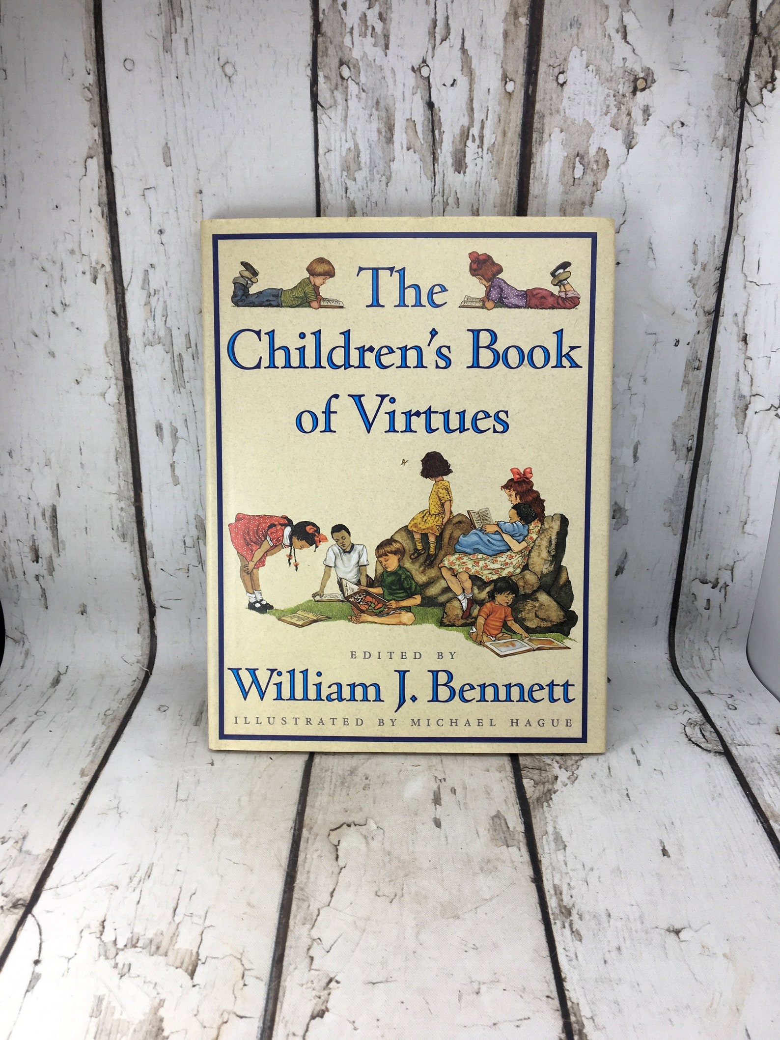1995 the Children's Book of Virtues William J Bennett - Etsy
