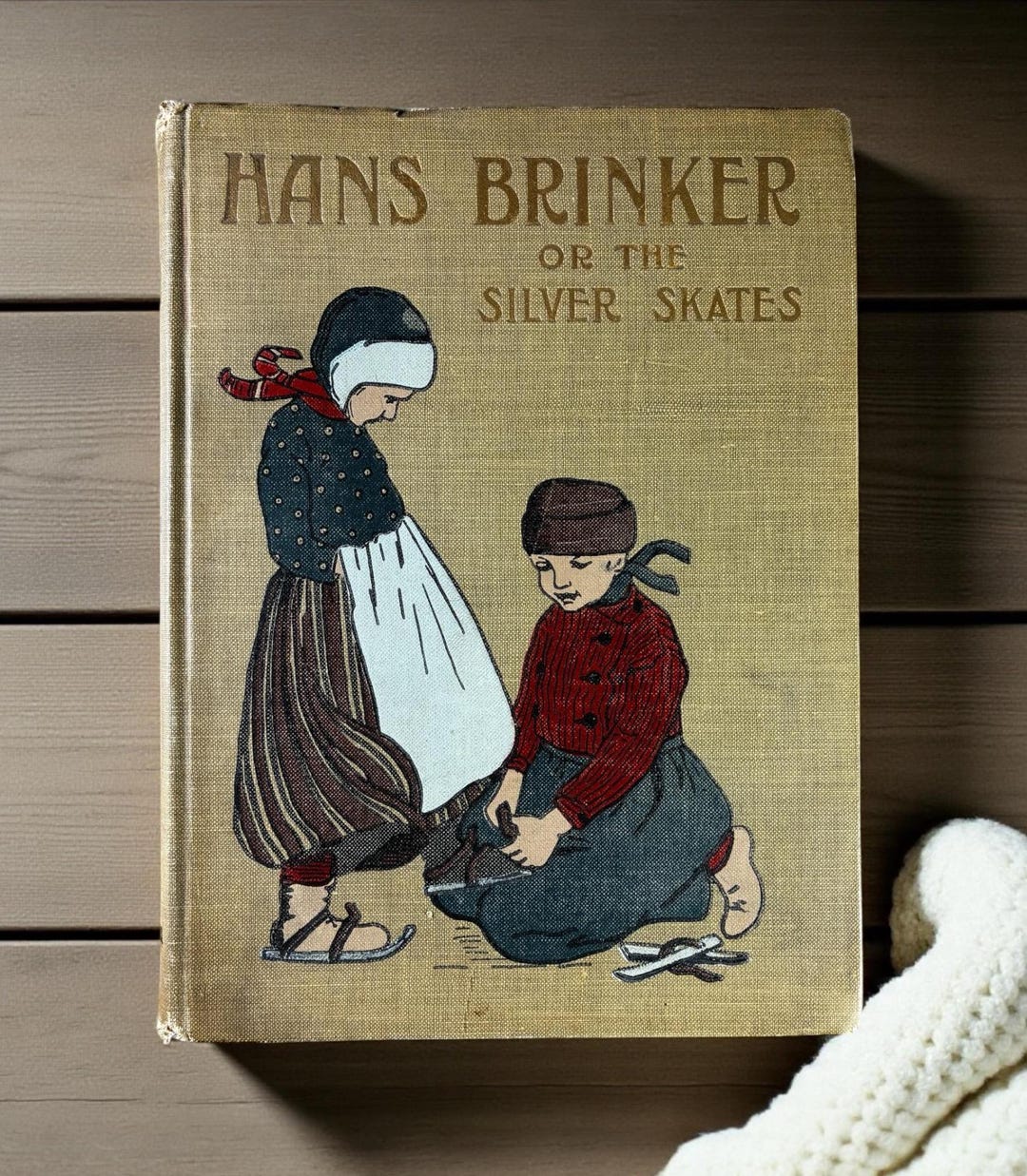Hans Brinker or the Silver Skates — Mcloughlin Bros C.1907 — Antique ...