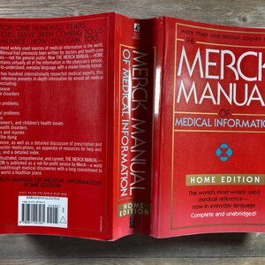 2000 the MERCK MANUAL of Medical Information ~ Home Edition Complete ...