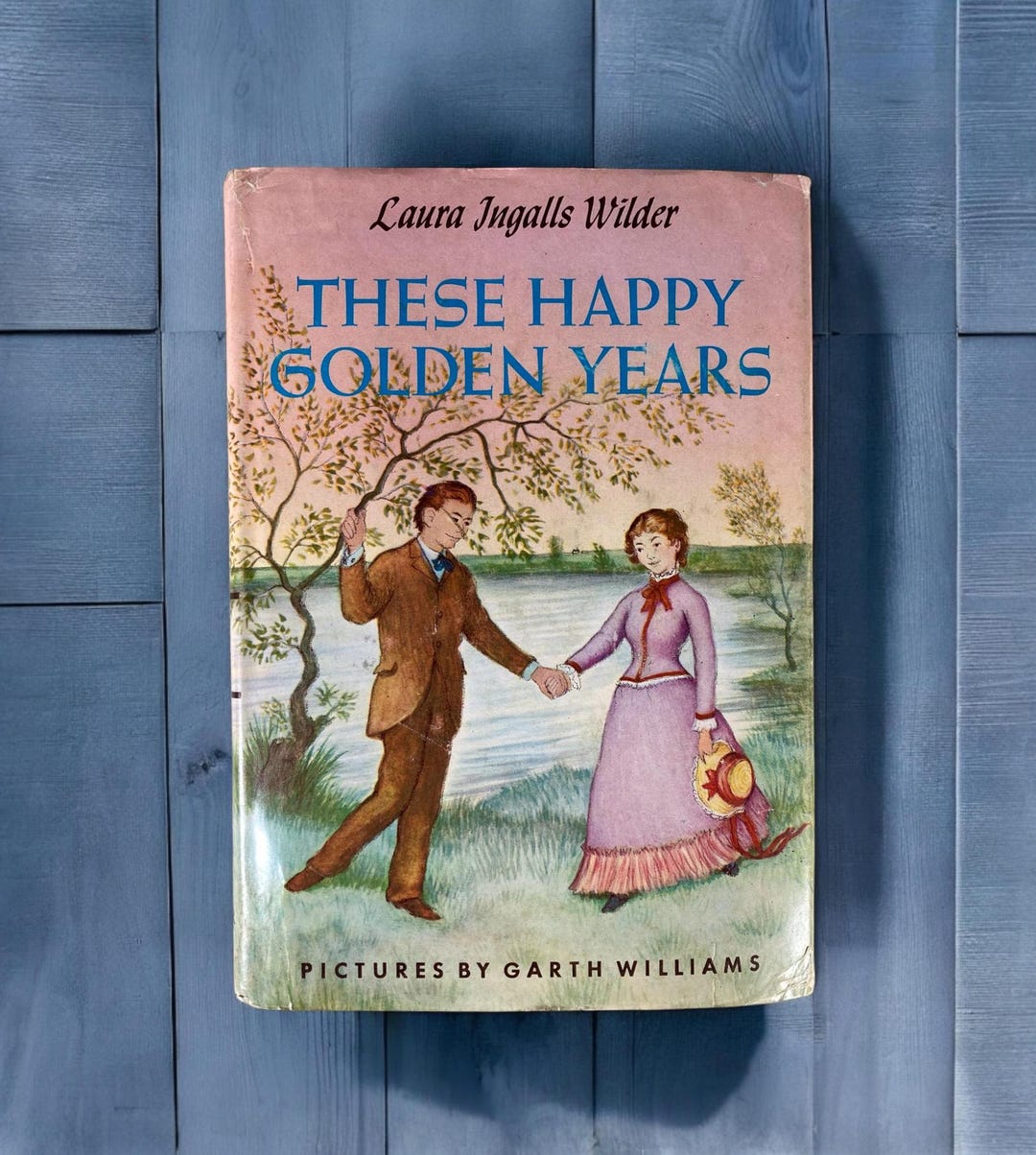 1971 "these Happy Golden Years" Laura Ingalls Wilder Illustrated Garth ...
