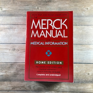 2000 the MERCK MANUAL of Medical Information ~ Home Edition Complete ...