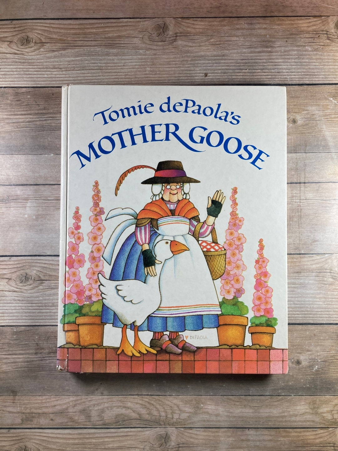 1985 "tomie Depaola's MOTHER Goose" Vintage Children's Book Hardcover ...