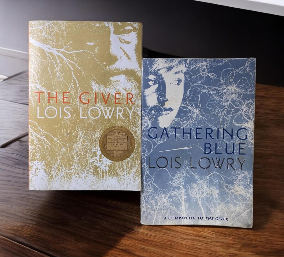 1993/2000 "the Giver / Gathering Blue" Lois Lowry Young Adult Fiction ...