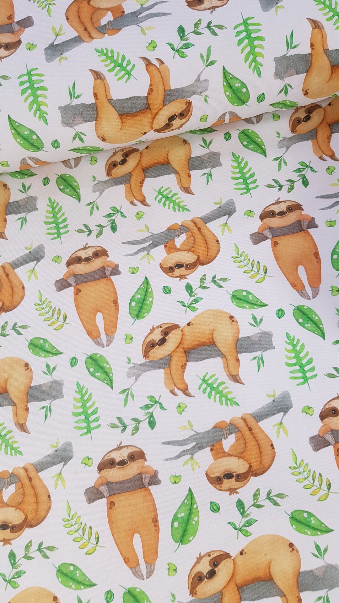 French Terry Sloths - Etsy