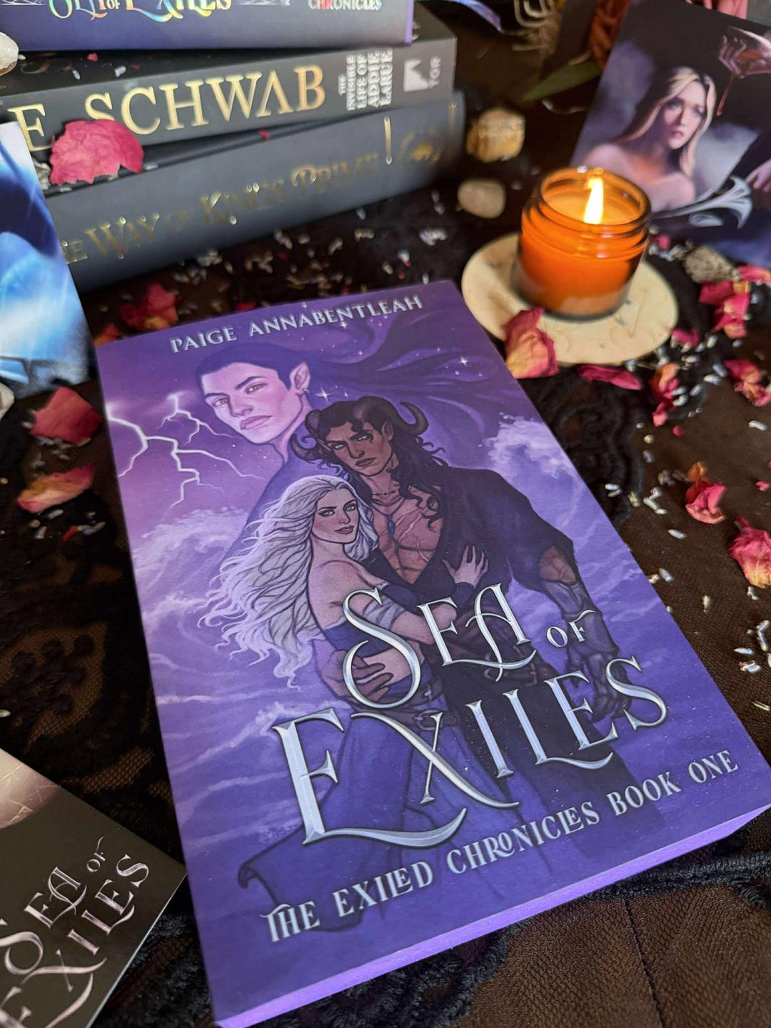 Sea of Exiles Book With Sprayed Edges – Signed Fantasy Romance Novel ...