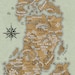 Custom Parchment Fantasy Book Map | Large | Roleplaying Map | DND ...
