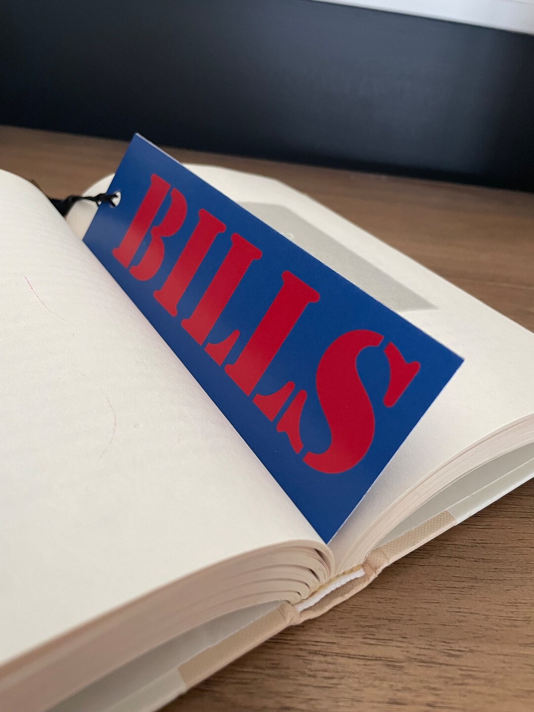 Bills Bookmark, Lets Go Buffalo Bookmark, Sparkmarks Local Handmade ...