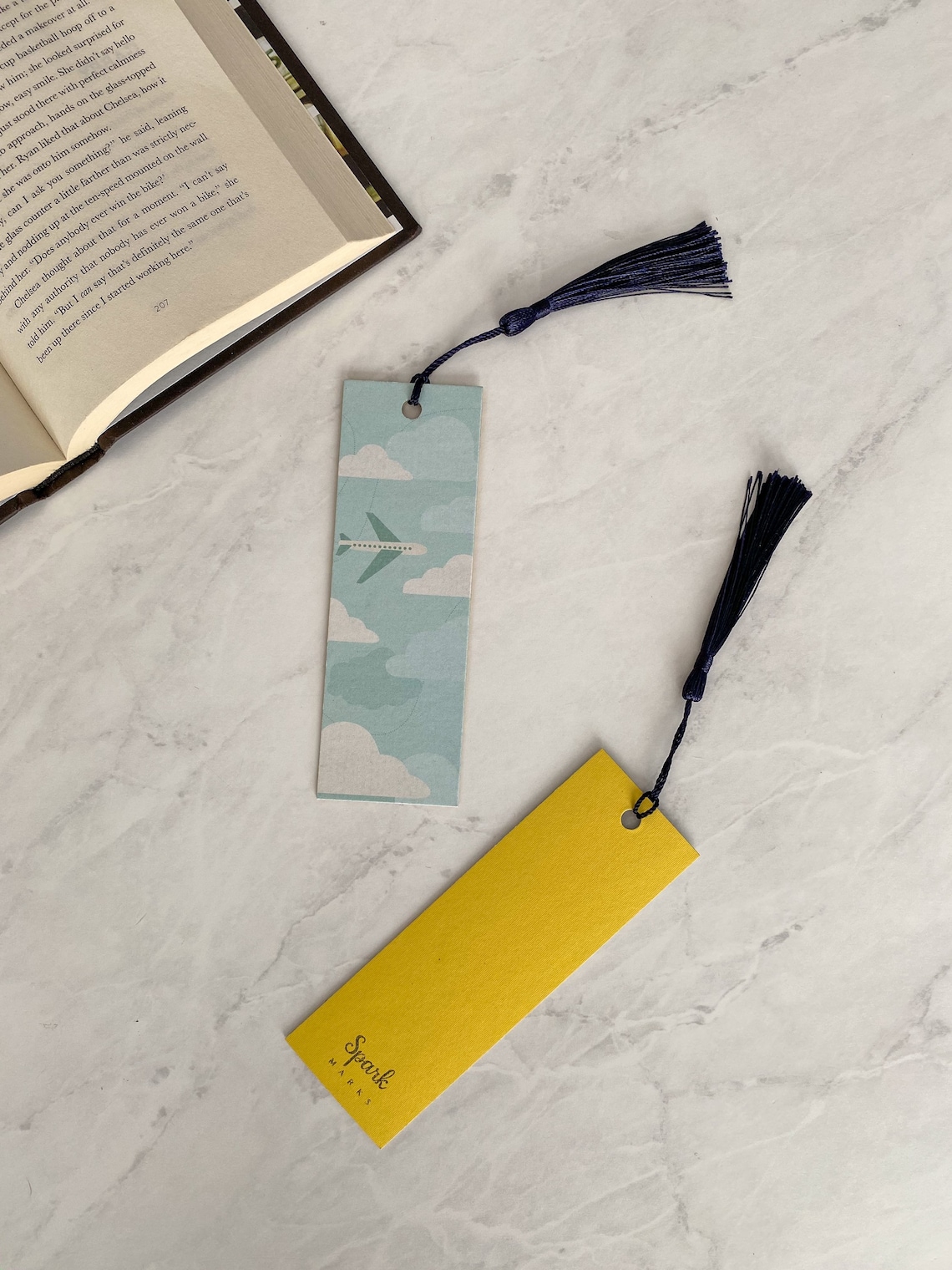 Airplane Bookmark Travel Themed Bookmarks Travel Gifts - Etsy