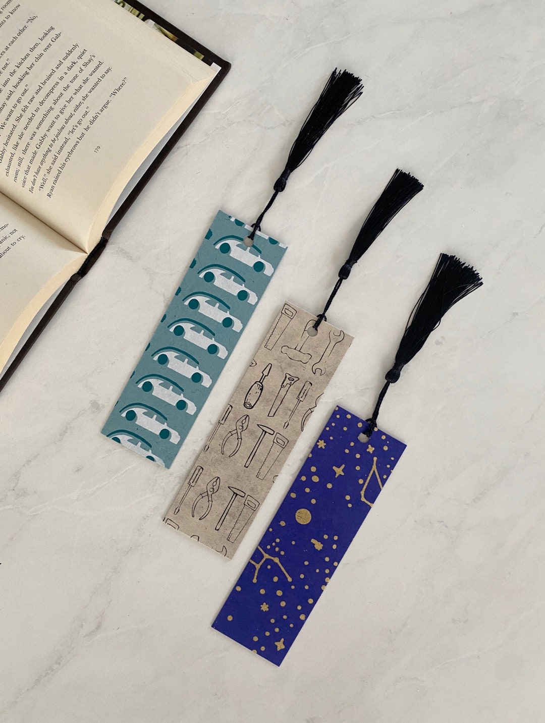 Bookmarks for Men, Spark Marks, Bookmarks Tool Bookmark, Car Bookmark ...
