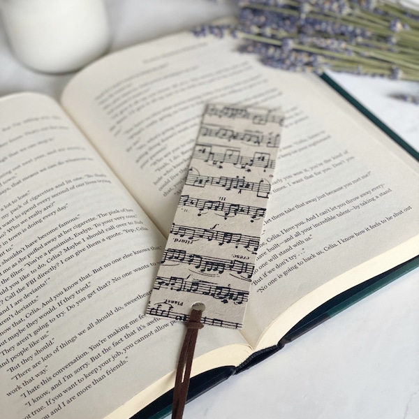 Music Bookmark - Etsy