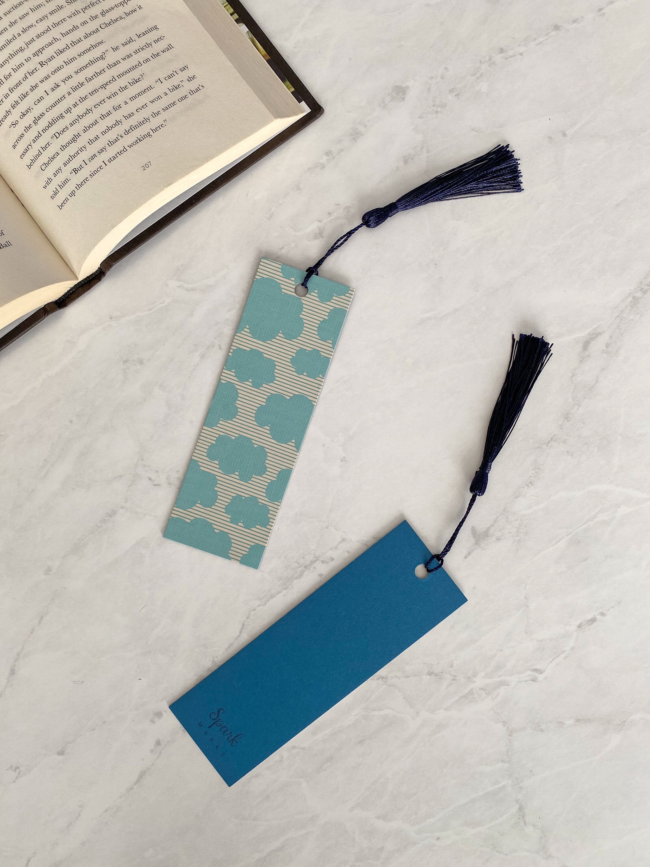 Cloud Bookmark Fun Bookmarks National Reading Month Gift for - Etsy UK
