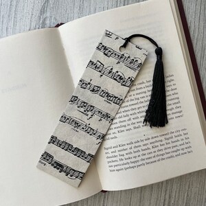 Music Bookmark, Musical Notes Bookmarks With Tassel, Musician Gift ...