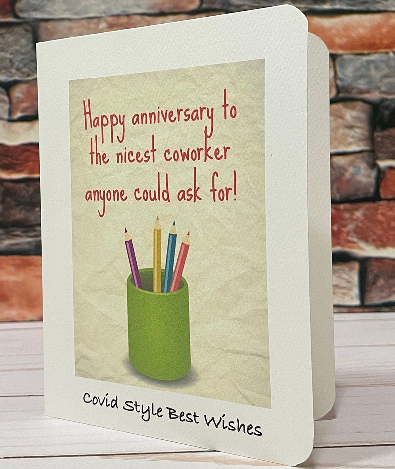 Work Anniversary 5 Card Bundle - Etsy