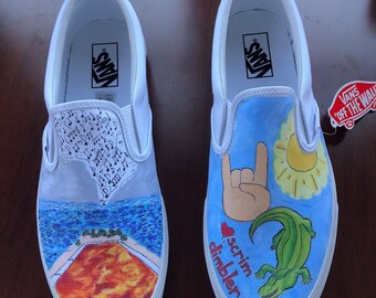 Custom vans shoes | Etsy