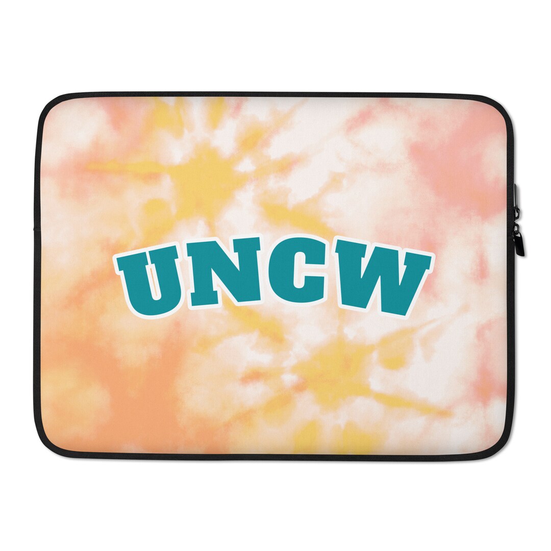 UNCW Block Letter Laptop Sleeve - Etsy