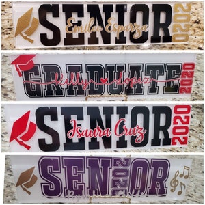 Graduation/ Senior Tile Plaques - Etsy