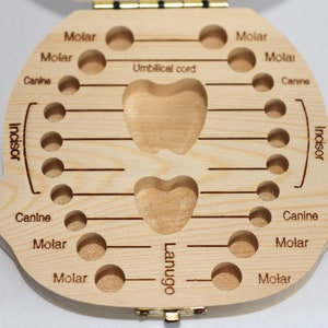 Baby Teeth Boxes - Etsy