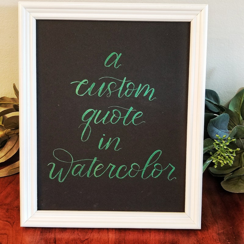 River Calligraphy - Etsy