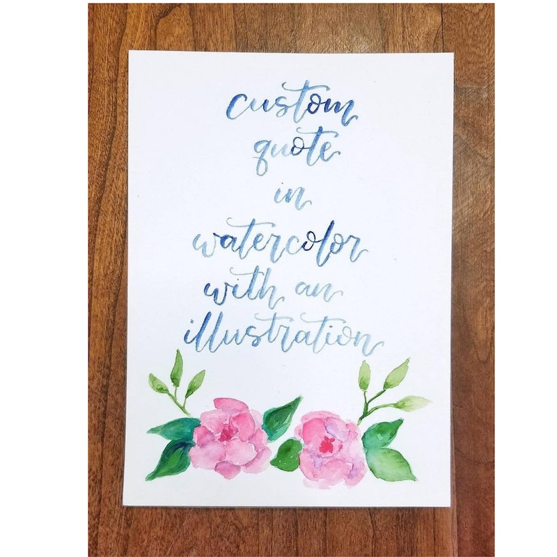 Watercolor Nursery Quote - Etsy
