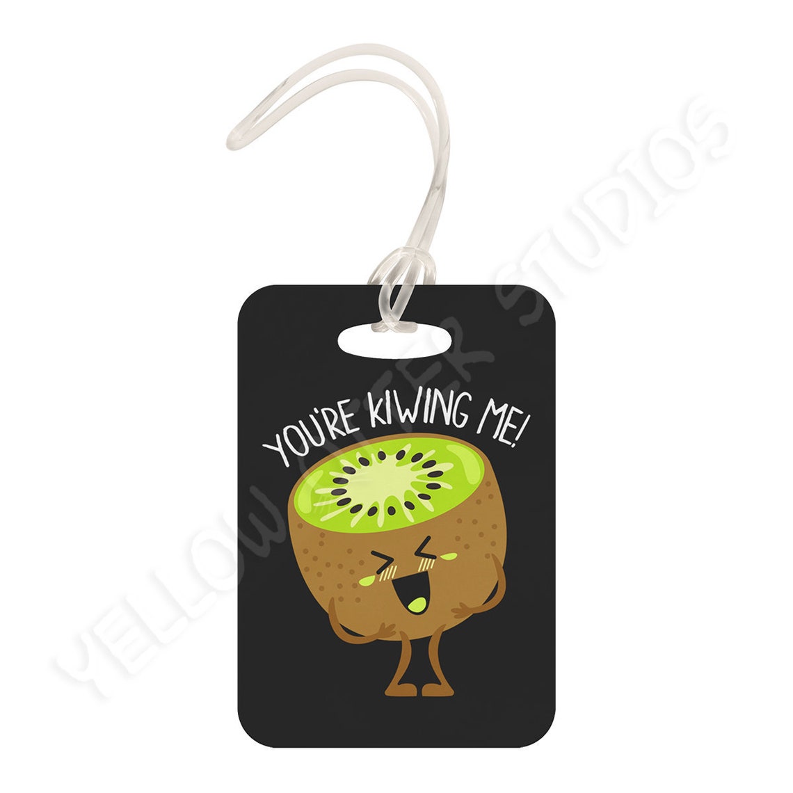 Kiwi Etiqueta de equipaje You're Kiwing Me Kiwi Lover | Etsy