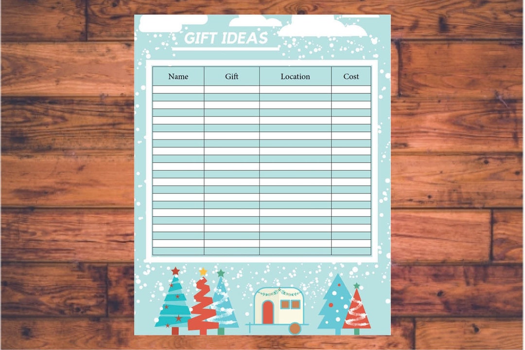 Christmas Gift Ideas List - Etsy