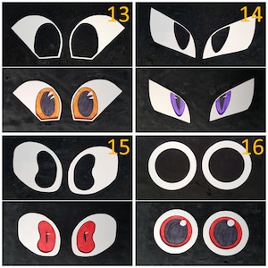 Toony Fursuit 2D Eye Blanks - Etsy