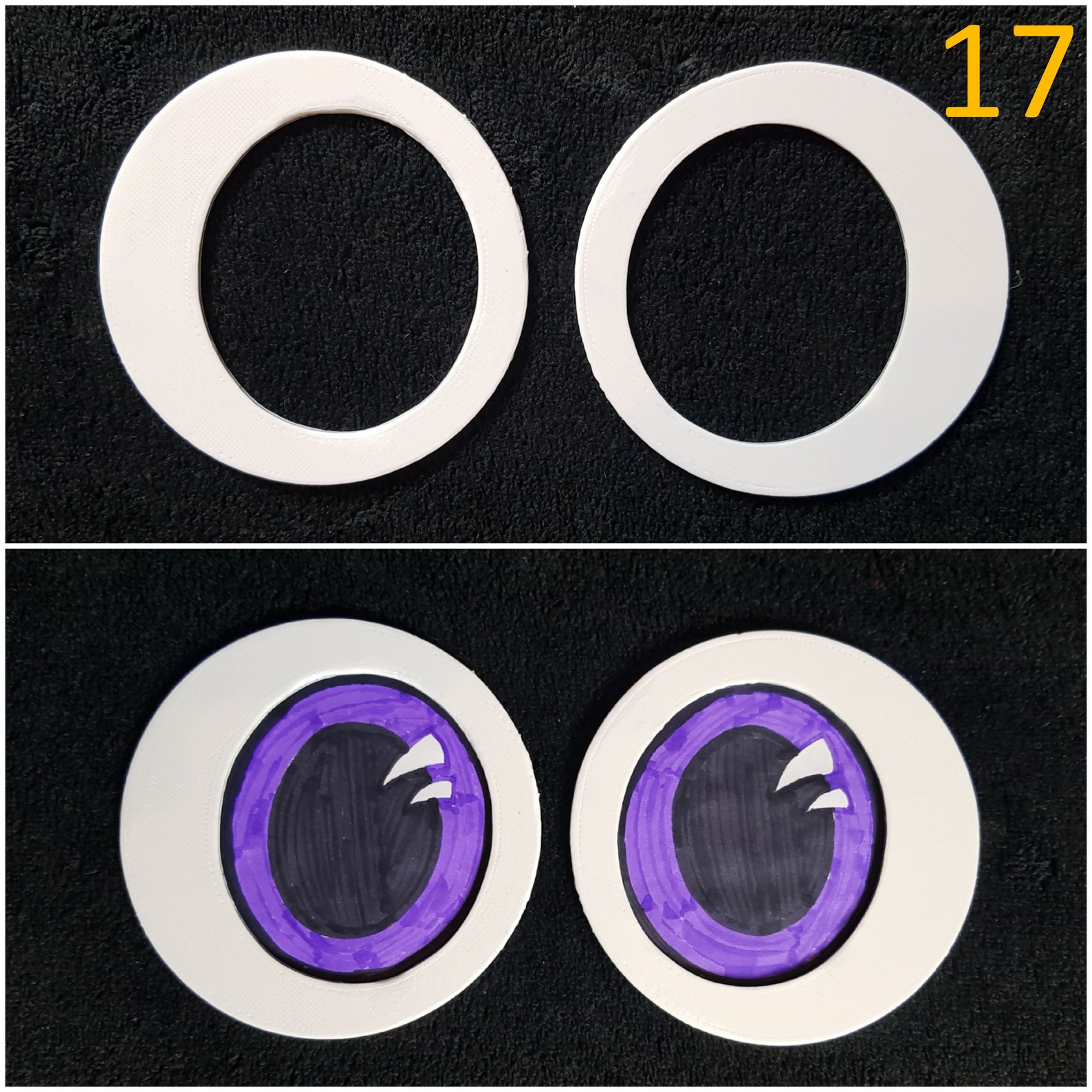 Toony Fursuit 2D Eye Blanks | Etsy