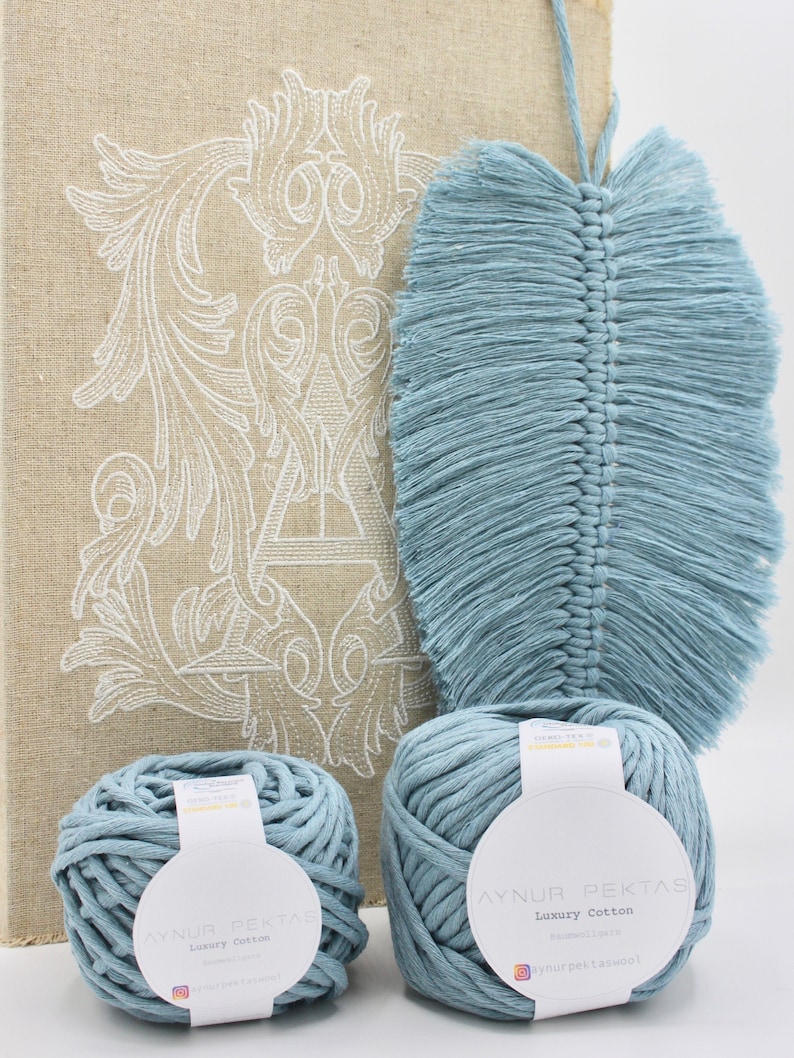 Thick XXL Knitting Wool Chunky | Bulky Yarn | Cotton Green 5 Mm ...