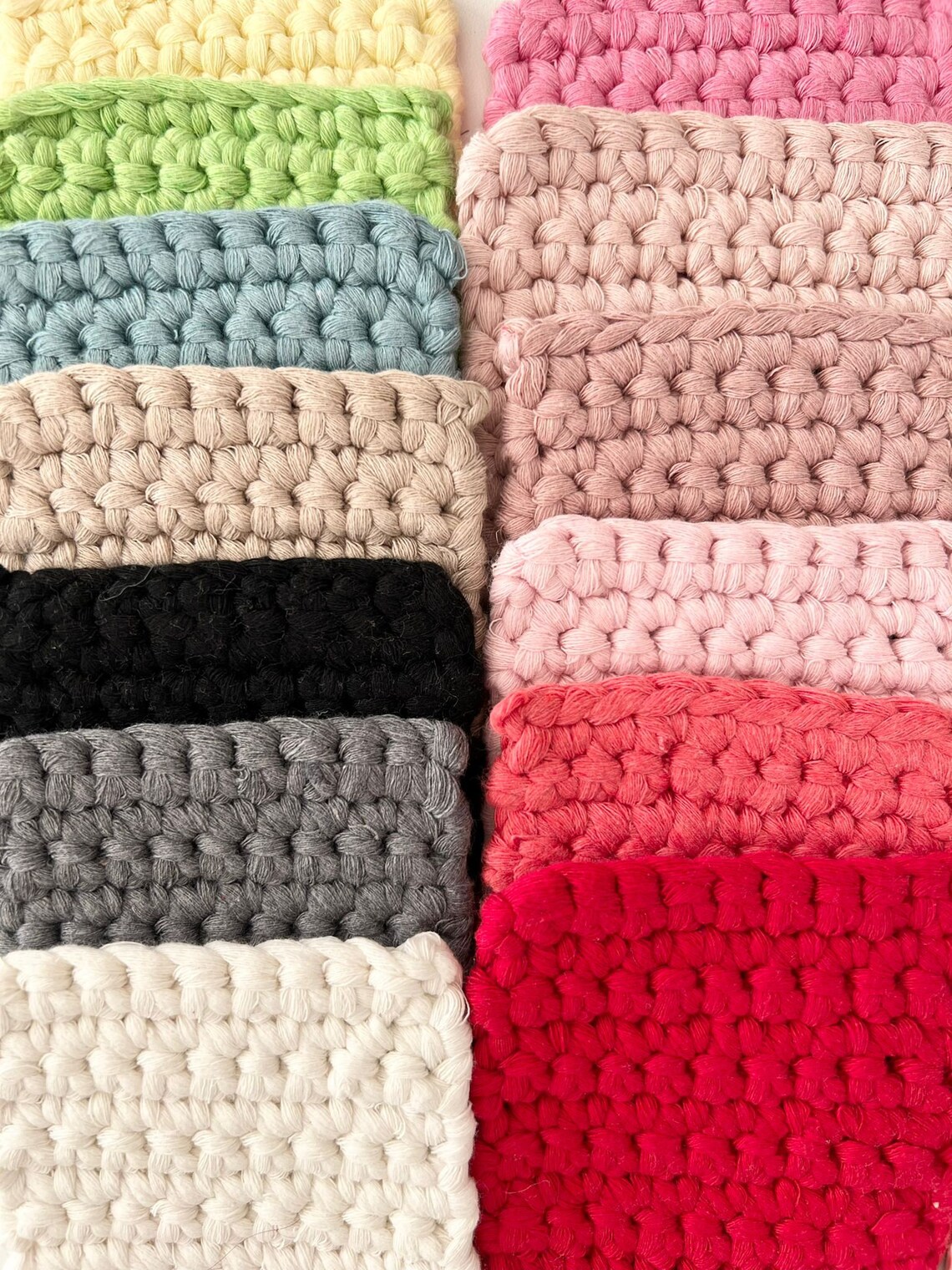 Thick XXL Knitting Wool Chunky | Bulky Yarn | Cotton Green 5 Mm ...