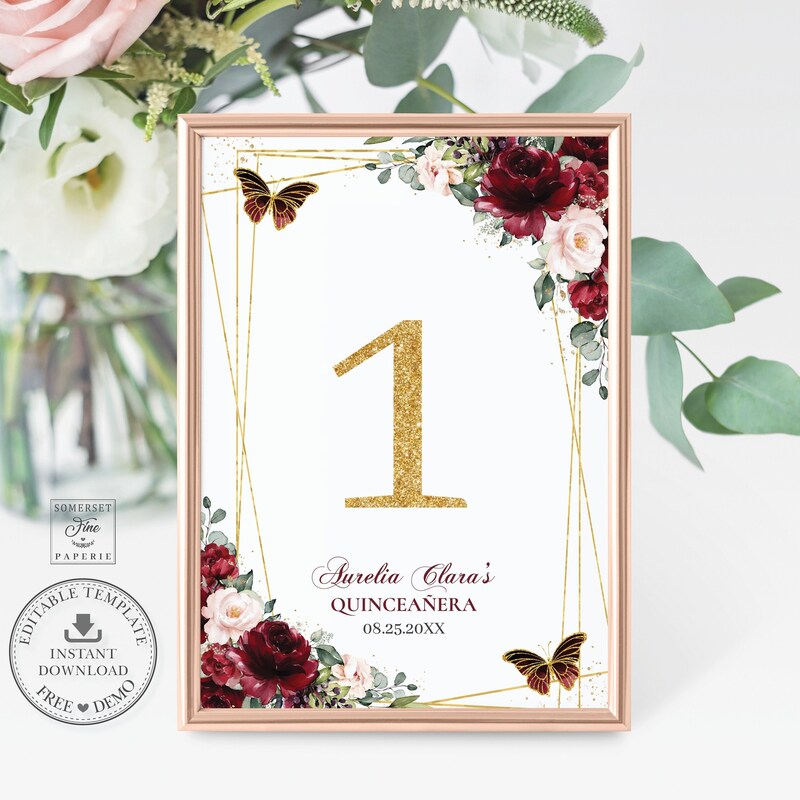 Quinceanera Xv Numbers - Etsy