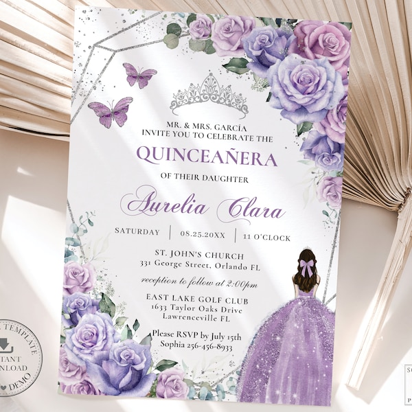 Quinceañera Invitations - Etsy