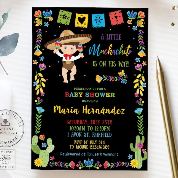 Muchachito Invitations - Etsy